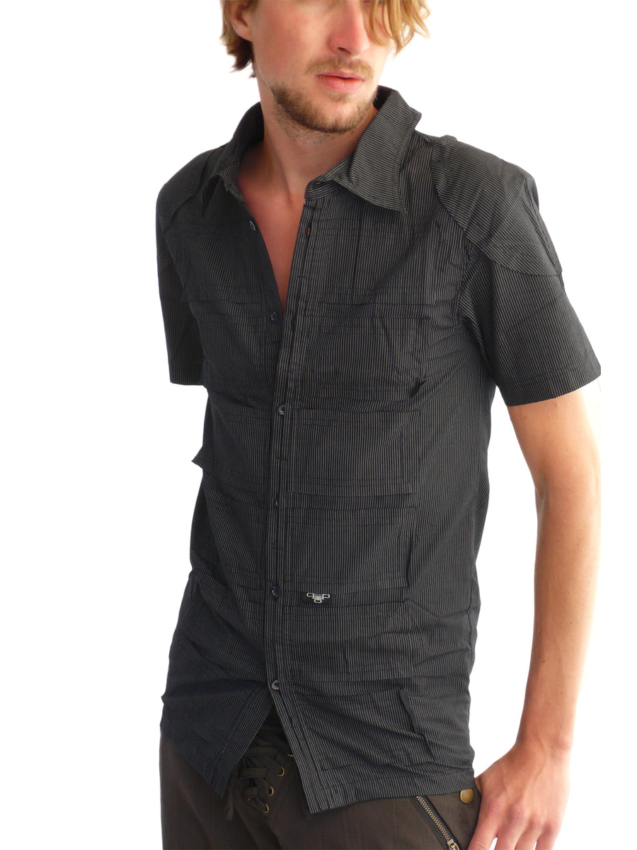 Mens Shirts - Earthy Nature Prints - Psychedelic - Dreamtime Clothing