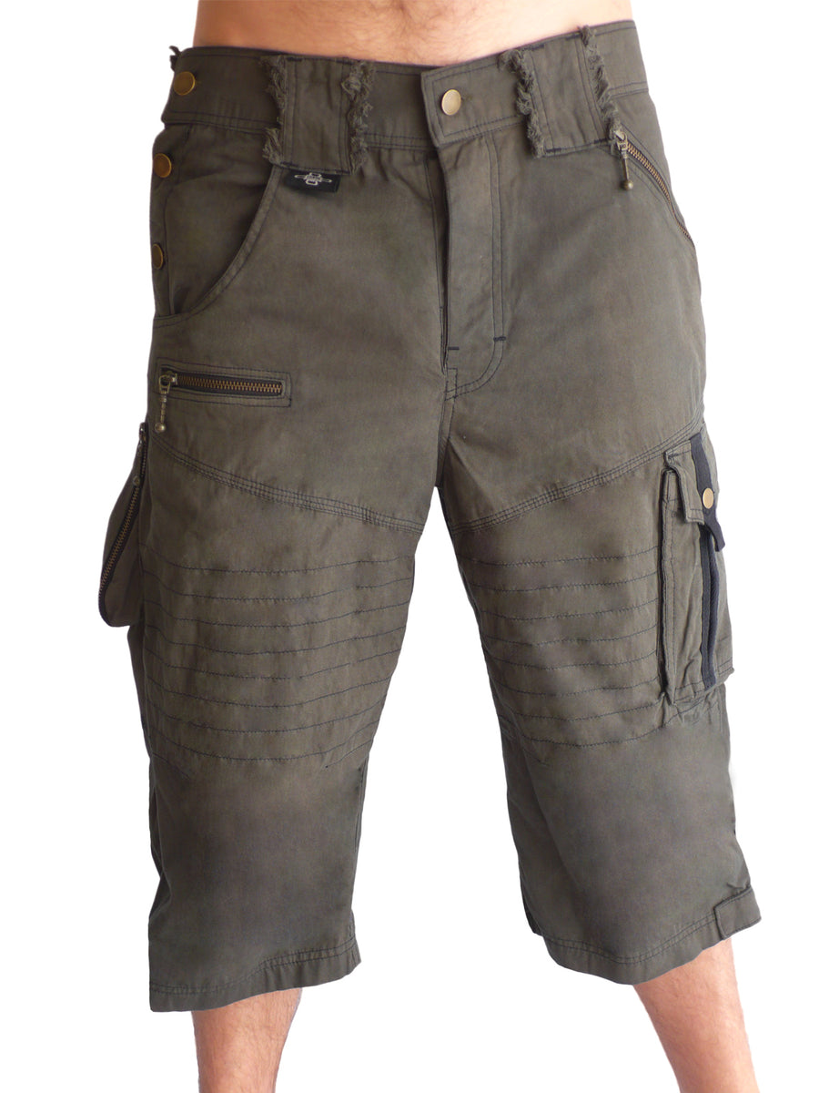 Mens Drop Canvas Shorts - Festival Shorts - Tribal Clothing – Dreamtime ...